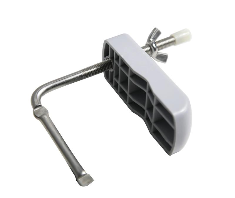 GWSOLAR 屋外用センサーライト 取付用クランプセット【 L型ボルト クランプ台セット・固定用部品・黒色 】 型番：L-bolt clamp set B (黒色・センサーライト用クランプ台)屋外用センサーライト 取付用クランプセット　黒...