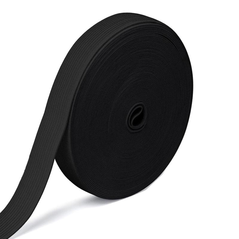 織ゴム ゴム紐 平ゴム 10m巻 厚め 厚さ1.1mm ウェストゴム ゴムバンド ゴムひも 織りゴム パジャマゴム 弾性バンド ゴムベルト ハンドメイド 手芸 裁縫材料 服アクセサリー ズボン用 交換バン