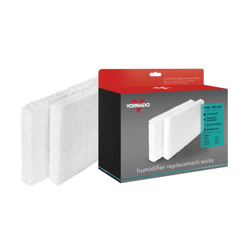 【純正品】ボルネード 気化式 加湿器 フィルター 《EV100-JP/EV200-JP 専用》2枚入 WICK1.0【サイズ】 1枚/（約）幅24.0×高さ18.5×奥行2.5cm（1.0インチ）【重量】 1枚/（約）42g【入枚数】 2枚...