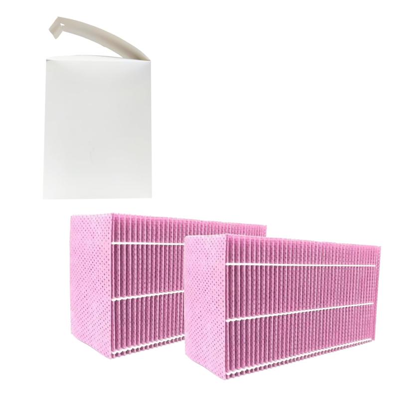 H060525 加湿器 フィルター HD-1500F ダイニチ (Dainichi) 交換用 HD-151 抗菌気化 フィルター HD-1800F カンタン取替え HD-2400F 非純正品 HD-PC1500G 赤紫 2個入（互換品）H0...