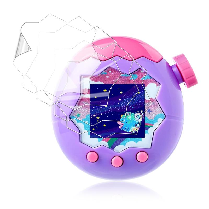 aninako 【4枚入り】Tamagotchi Paradise たまごっちパラダイス フィルム 低反射 高精細対応 超薄型 防指紋 TPU素材 防気泡 高透過率 飛散防止 傷に強い【Tamagotchi Paradise専用設計】 Ta...