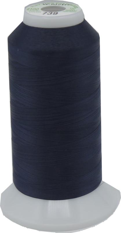FUJIX (フジックス) キング ポリエステル ミシン 糸 ＃100/5000m COL. 739 ポリエステル100％ 4104仕様：100番手5000m巻素材：ポリエステル100％主な用途：薄地用高強力。適度な伸度。堅牢な染色。縫い糸...