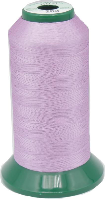 FUJIX (フジックス) キング スター ミシン 刺しゅう糸 120/2(No.40)/2000m COL. 263 ポリエステル100％ 4731仕様：120/2(No.40)/2000m素材：ポリエステル100％色展開：600色主な用...