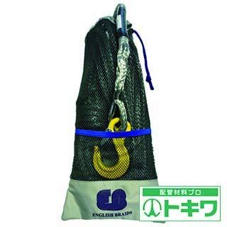 E BRAIDS ダイニーマロープ WINCHLINE 9.0φ×30m グレー 58090030905色：グレー線径(mm)：9長さ(m)：30包装形態：袋入引張強度(kN)：66.69●フック反対側は切りっ放しです。●ダイニーマ［［R上］］