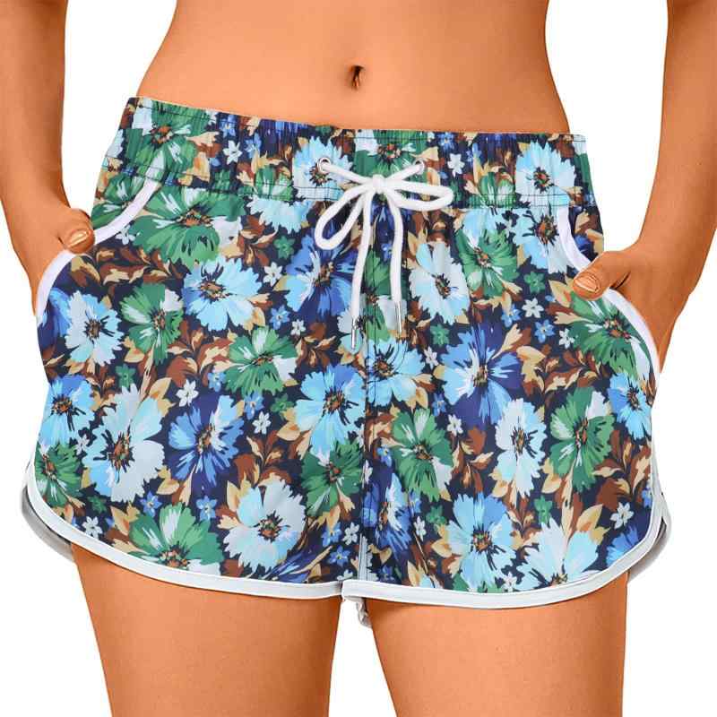 [MK MATT KEELY] サーフパンツ 水着 レディース サーフショーツ 体型カバー ショートパンツ おしゃれ 水陸両用 大きいサイズ 速乾 耐塩素 uvカット プール/海水浴/サーフィン/フィットネス/ヨガ/UPF50+で紫外線をカ...