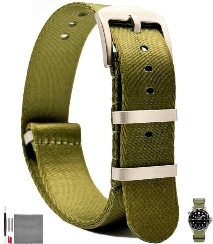 [TICFROG] NATOタイプ 時計ベルト 22mm 時計バンド ナイロン ウォッチストラップ 22ミリ Ballisticナイロン腕時計バンド Nylon Watch Band ナイロンベルト 交換ベルト NATO バンド 時計 ナイ...