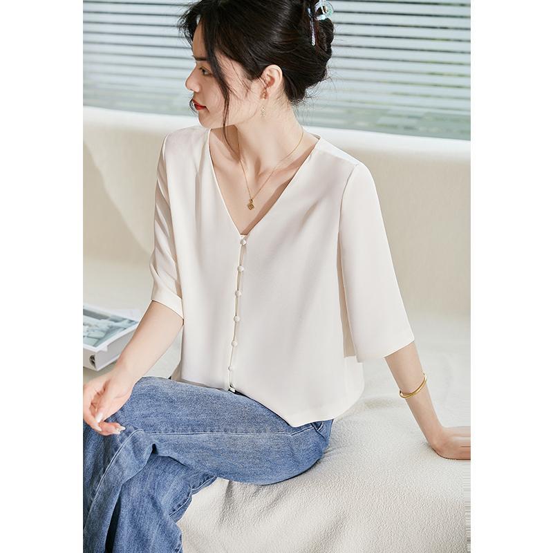 サイズ S M L XL 2XL 3XL 4XL サイズについての説明 S：着丈47.5cm バスト88cm 肩幅38cm 袖丈32cm/　M：着丈48.5cm バスト92cm 肩幅39cm 袖丈32.5cm/　L：着丈49.5cm バスト...