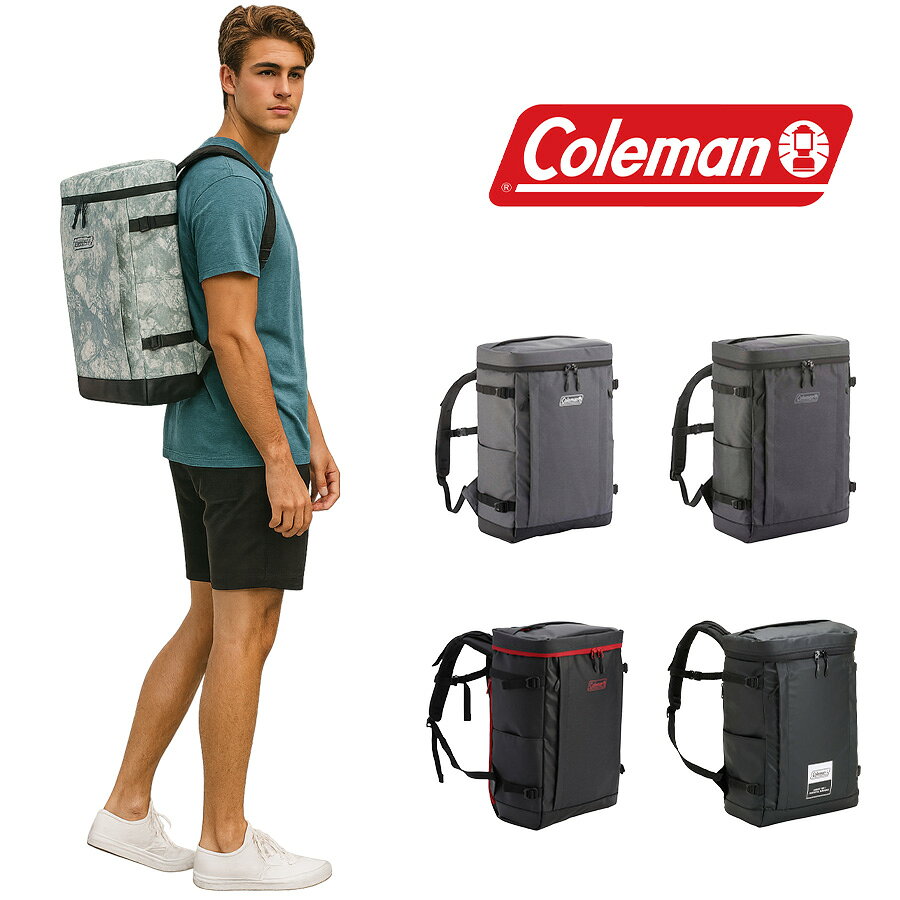 Coleman（コールマン） シールド30 商品番号：sd30 【商品について】Coleman（コールマン）の「シールド30」シリーズのリュックです。A4サイズの書類を収納できます。素材はポリエステル、サイズは約 W 30 × H 48 ×...