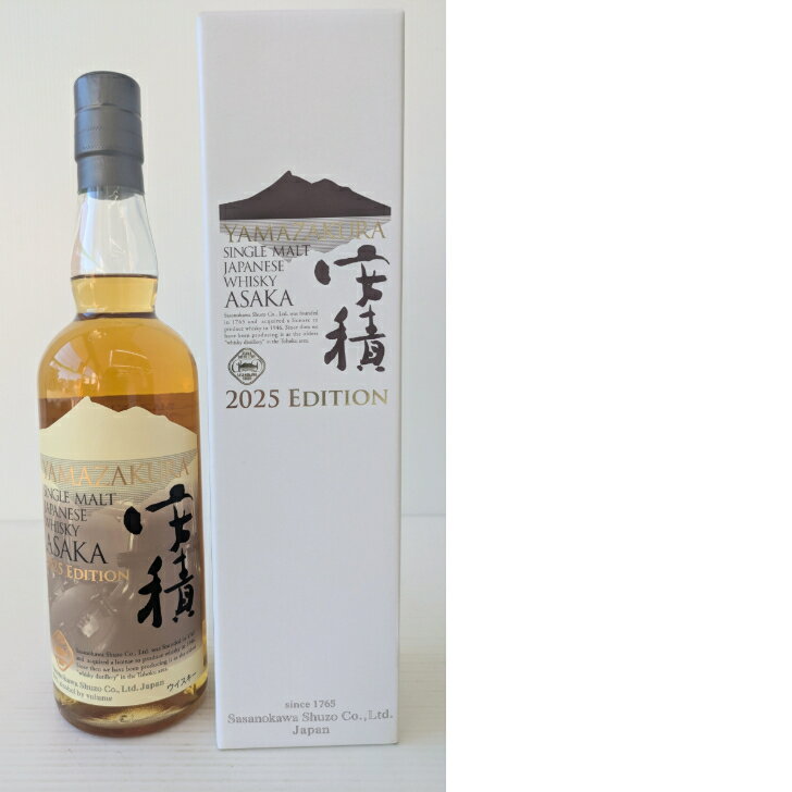 商品情報商品名YAMAZAKURA シングルモルト 安積 2025 EDITION品目ウイスキー(シングルモルトジャパニーズ)原材料モルトアルコール度50度容量700ml製造者福島県郡山市笹川1丁目178笹の川酒造株式会社・安積蒸留所注意満...