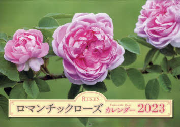 BISES 芸文社 2023　ロマンチツク　ロ−ズ　カレンダ−　ビズ