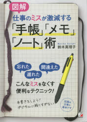 ASUKA　BUSINESS 明日香出版社 情報活動　手帳　ノート 95P　26cm ズカイ　シゴト　ノ　ミス　ガ　ゲキゲン　スル　テチヨウ　メモ　ノ−トジユツ スズキ，マリコ