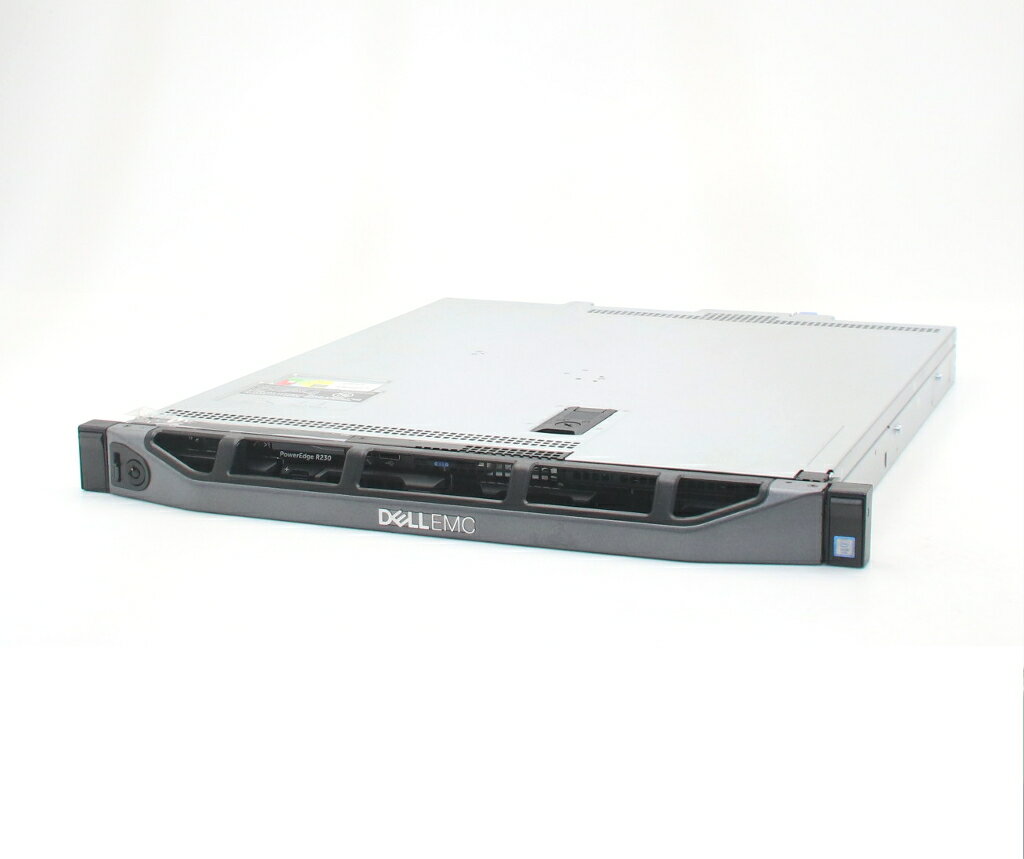 商品情報 No.54a251956メーカーDELL商品名 型番・型名PowerEdge R230仕様■基本スペック　・CPU：Xeon E3-1220 v6 3GHz(4コア4スレッド)　・メモリ：8GB(8GBx1枚)　・ストレージ：1T...