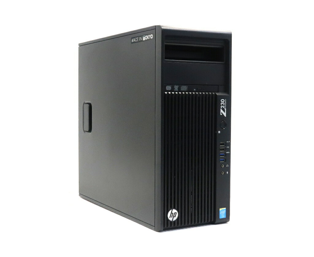 商品情報 No.55a251127メーカーhp商品名 型番・型名Z230 Tower Workstation※D1P34AV仕様■基本スペック　・CPU：Xeon E3-1271 v3 3.6GHz(4コア8スレッド)　・メモリ：16GB(...