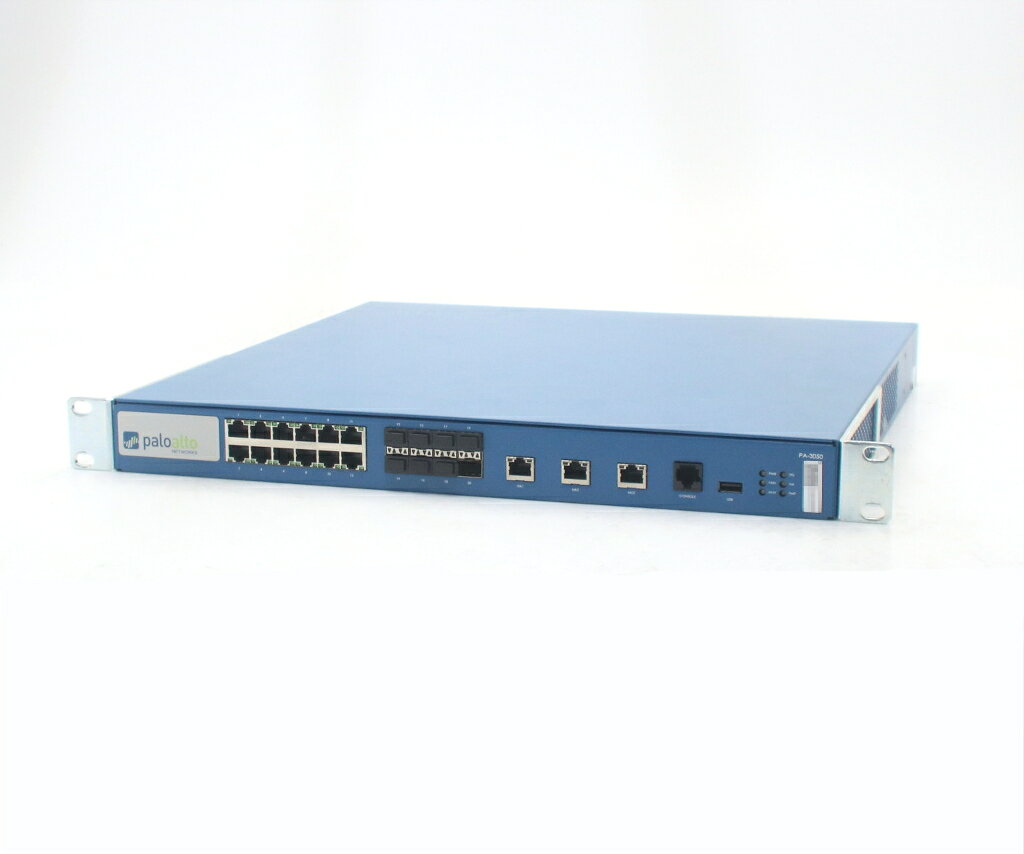 商品情報 No.56c251935メーカーPaloalto商品名 型番・型名PA-3050※750-000016-00V仕様■基本スペック　・12ポート1000BASE-T　・8ポートSFPスロット搭載　・ファイアウォールルーター　・ファイ...
