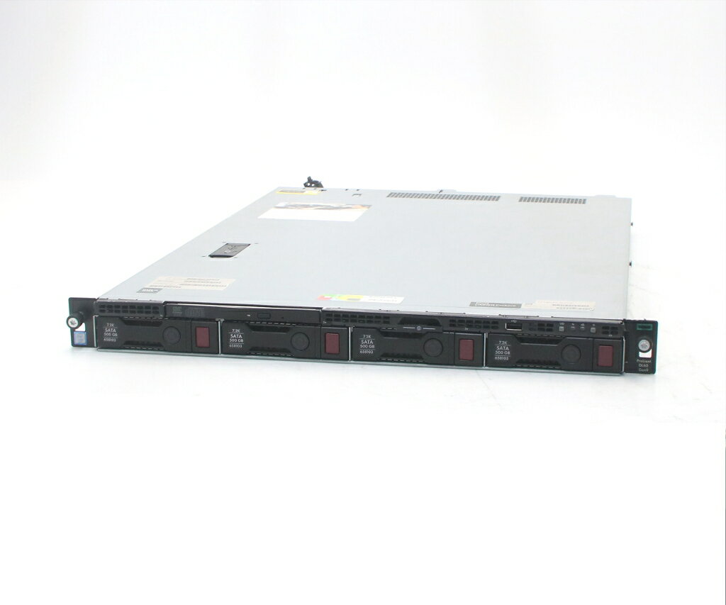 商品情報 No.56c251789メーカーhp商品名 型番・型名ProLiant DL60 Gen9※777403-B21仕様■基本スペック　・CPU：Xeon E5-2603 v4 1.7GHz(6コア6スレッドx1基)　・メモリ：16G...