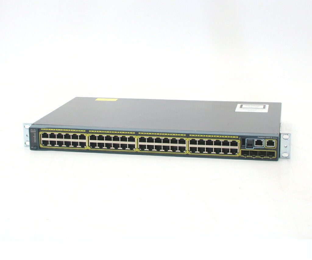 商品情報 No.546266084メーカーCisco商品名 型番・型名Catalyst WS-C2960S-48TS-L V06仕様■基本スペック　・48ポート1000BASE-T　・4ポートSFPスロット　・C2960S-UNIVERSA...
