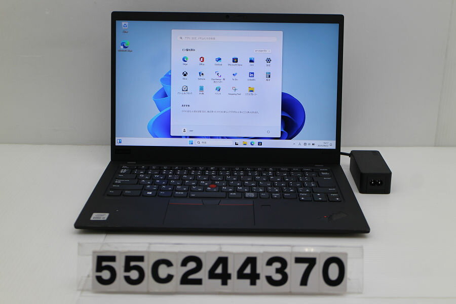 商品情報 No.55C244370メーカーLenovo商品名 型番・型名ThinkPad X1 Carbon 8th Gen※20UA-S00J00仕様■基本スペック　・CPU：Corei5 10210U 1.6GHz(4コア8スレッド)　...