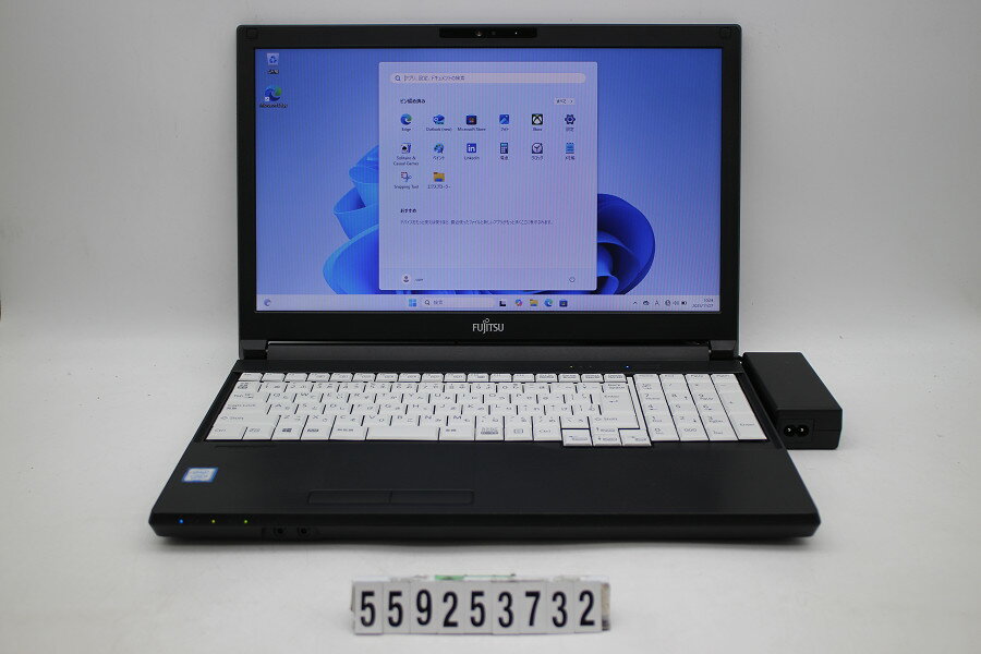商品情報 No.559253732メーカー富士通商品名 型番・型名LIFEBOOK A579/B※FMVA64001仕様■基本スペック　・CPU：Corei5 8365U 1.6GHz(4コア8スレッド)　・メモリ：8192MB(8GB×1...