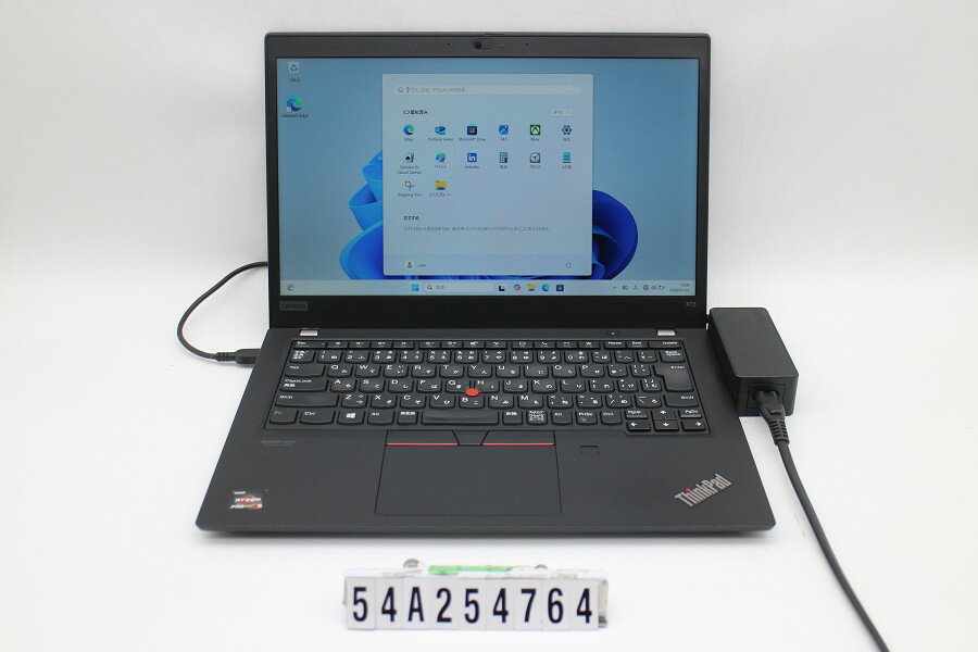 商品情報 No.54A254764メーカーLenovo商品名 型番・型名ThinkPad X13 Gen1※20UGS3NX00仕様■基本スペック　・CPU：Ryzen 5 Pro 4650U 2.1GHz(6コア12スレッド)　・メモリ：...