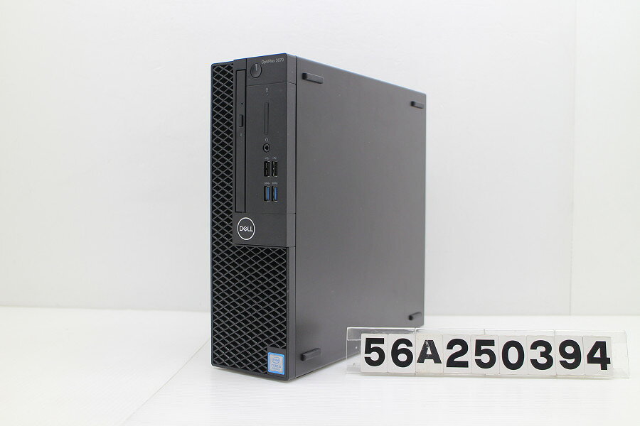 商品情報 No.56A250394メーカーDELL商品名 型番・型名Optiplex 3070 SFF仕様■基本スペック　・CPU：Corei5 9500 3GHz(6コア6スレッド)　・メモリ：8192MB(4GB×2枚(空きスロットなし...