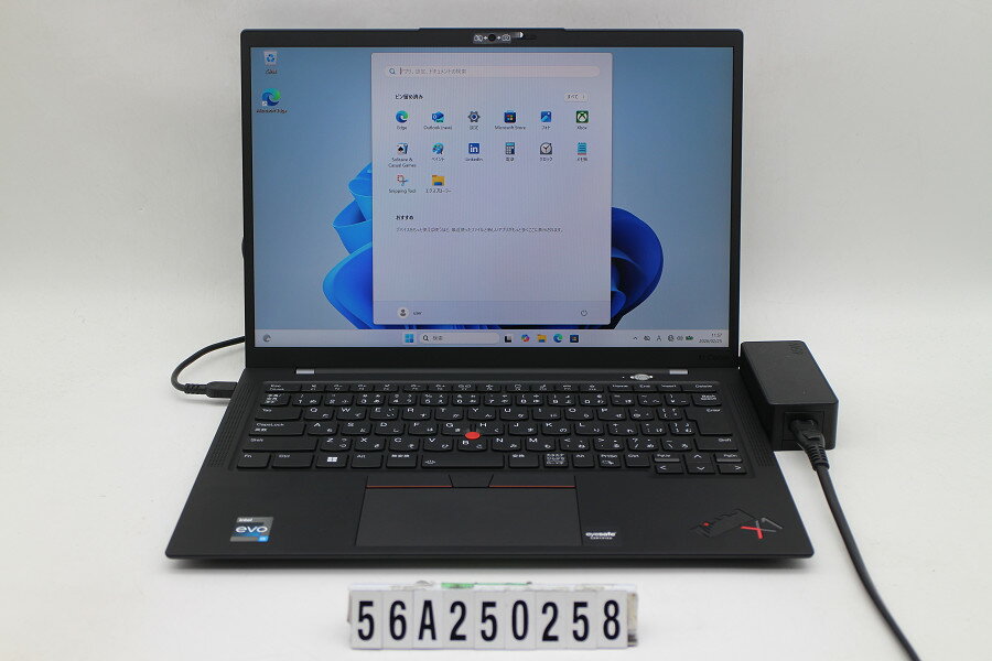 商品情報 No.56A250258メーカーLenovo商品名 型番・型名ThinkPad X1 Carbon 10th Gen※21CCS0G200仕様■基本スペック　・CPU：Corei5 1235U 1.3GHz(10コア12スレッド)...