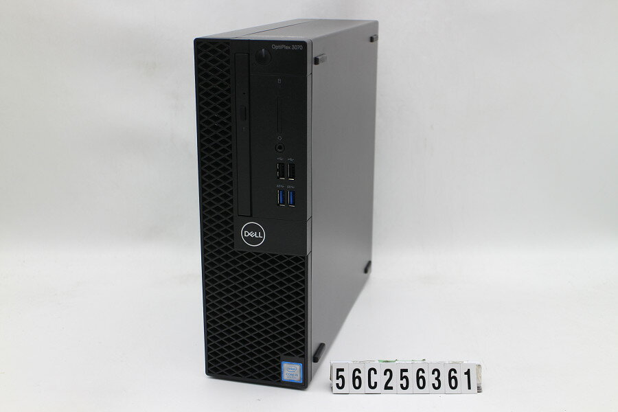 商品情報 No.56C256361メーカーDELL商品名 型番・型名Optiplex 3070 SFF仕様■基本スペック　・CPU：Corei5 9500 3GHz(6コア6スレッド)　・メモリ：8192MB(4GB×2枚(空きスロットなし...