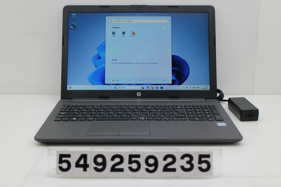 商品情報 No.549259235メーカーhp商品名 型番・型名250 G7※5KX42AV仕様■基本スペック　・CPU：Corei5 8265U 1.6GHz(4コア8スレッド)　・メモリ：8192MB(4GB×2枚(空きスロットなし))...