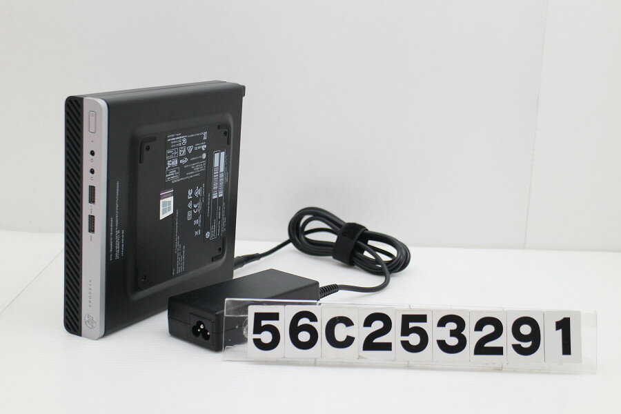 商品情報 No.56C253291メーカーhp商品名 型番・型名ProDesk 400 G4 DM※2ZZ91AV仕様■基本スペック　・CPU：Corei5 8500T 2.1GHz(6コア6スレッド)　・メモリ：8192MB(8GB×1枚...