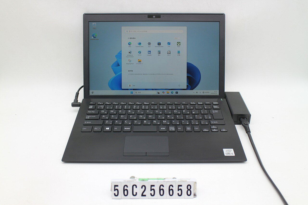 商品情報 No.56C256658メーカーVAIO商品名 型番・型名VJPG13C11N仕様■基本スペック　・CPU：Corei5 1035G1 1GHz(4コア8スレッド)　・メモリ：8192MB(変更不可)　・HDD：256GB(SSD...