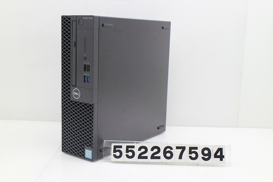 商品情報 No.552267594メーカーDELL商品名 型番・型名Optiplex 3060 SFF仕様■基本スペック　・CPU：Corei5 8400 2.8GHz(6コア6スレッド)　・メモリ：16384MB(8GB×2枚(空きスロッ...