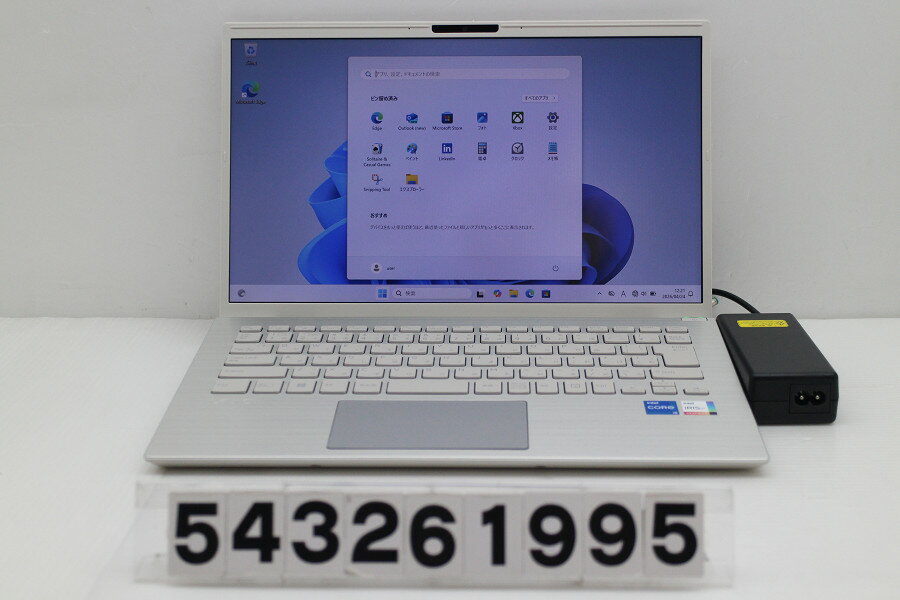商品情報 No.543261995メーカーVAIO商品名 型番・型名VJF1418※PC8970C11N仕様■基本スペック　・CPU：Corei5 1334U 1.3GHz(10コア12スレッド)　・メモリ：16384MB(変更不可)　・H...