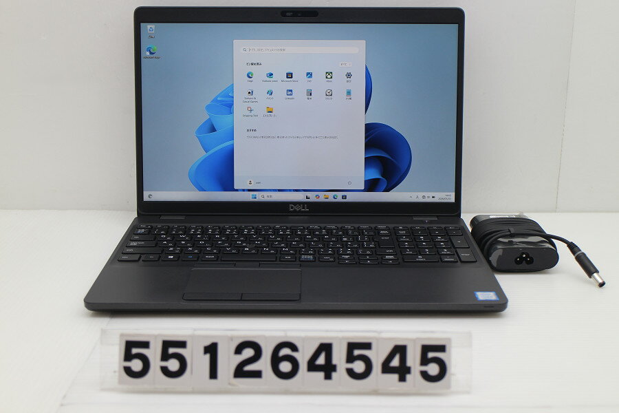 商品情報 No.551264545メーカーDELL商品名 型番・型名Latitude 5500仕様■基本スペック　・CPU：Corei5 8265U 1.6GHz(4コア8スレッド)　・メモリ：8192MB(8GB×1枚(空きスロット×1)...