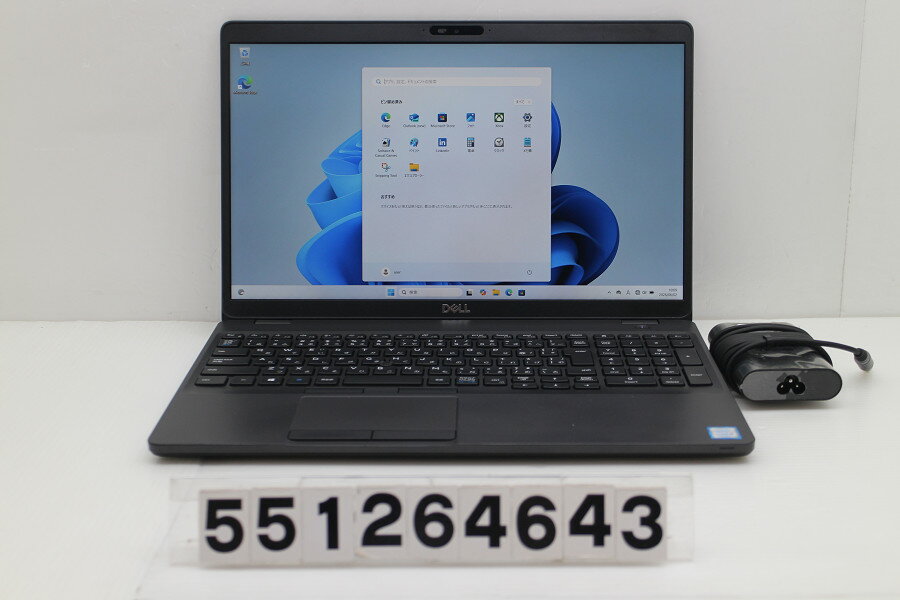 商品情報 No.551264643メーカーDELL商品名 型番・型名Latitude 5500仕様■基本スペック　・CPU：Corei5 8265U 1.6GHz(4コア8スレッド)　・メモリ：8192MB(8GB×1枚(空きスロット×1)...