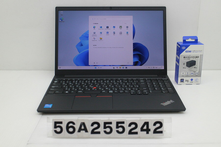 商品情報 No.56A255242メーカーLenovo商品名 型番・型名ThinkPad E15 Gen2※20TES03800仕様■基本スペック　・CPU：Corei5 1135G7 2.4GHz(4コア8スレッド)　・メモリ：8192M...