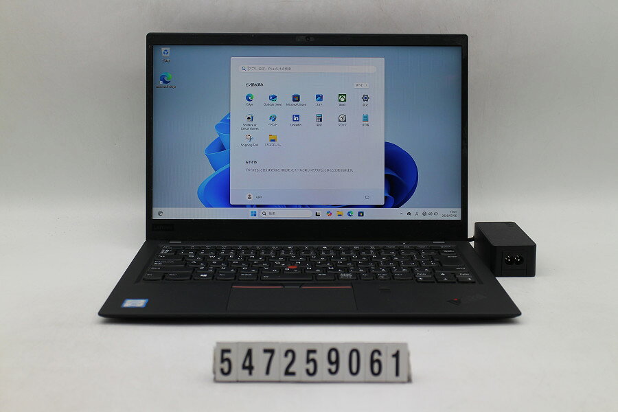 商品情報 No.547259061メーカーLenovo商品名 型番・型名ThinkPad X1 Carbon 6th Gen※20KGS0BN00仕様■基本スペック　・CPU：Corei5 8350U 1.7GHz(4コア8スレッド)　・メ...