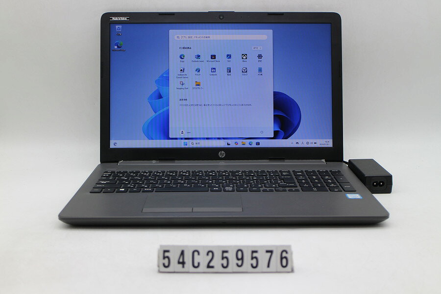 商品情報 No.54C259576メーカーhp商品名 型番・型名250 G7※5KX42AV仕様■基本スペック　・CPU：Corei5 8265U 1.6GHz(4コア8スレッド)　・メモリ：8192MB(4GB×2枚(空きスロットなし))...