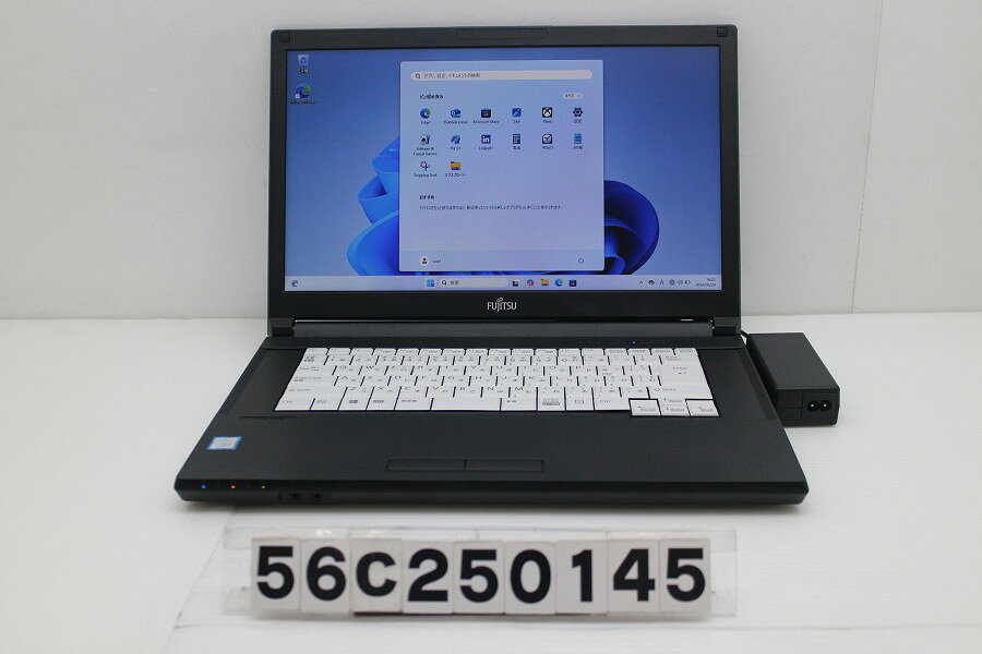 商品情報 No.56C250145メーカー富士通商品名 型番・型名LIFEBOOK A579/B※FMVA64003仕様■基本スペック　・CPU：Corei5 8265U 1.6GHz(4コア8スレッド)　・メモリ：8192MB(4GB×2...