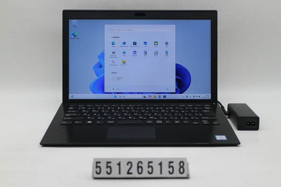 商品情報 No.551265158メーカーVAIO商品名 型番・型名VJPG11C12N仕様■基本スペック　・CPU：Corei5 8250U 1.6GHz(4コア8スレッド)　・メモリ：8192MB(変更不可)　・HDD：256GB(SS...
