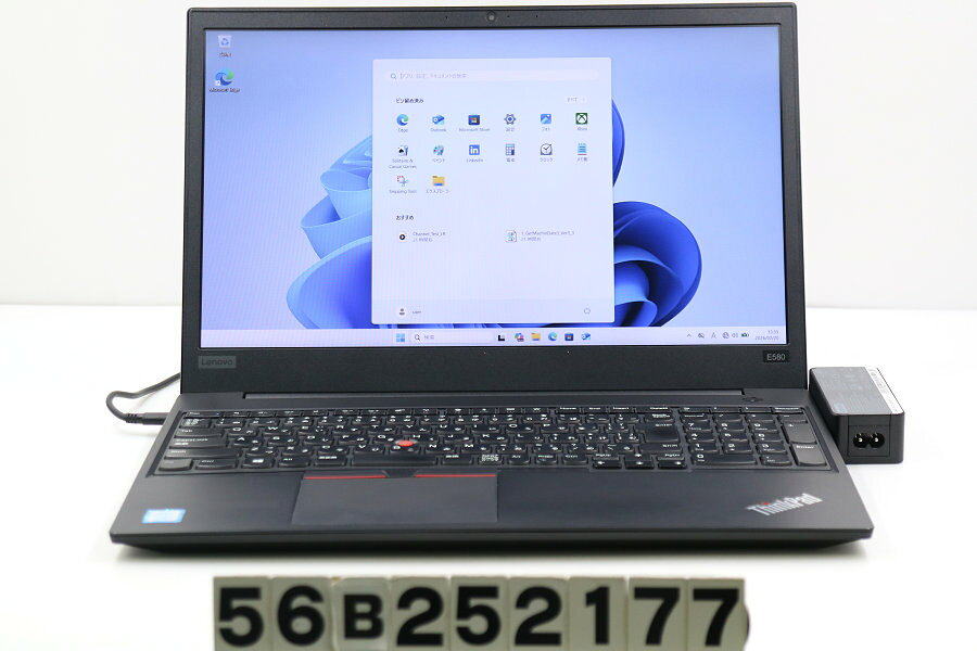 商品情報 No.56B252177メーカーLenovo商品名 型番・型名ThinkPad E580※20KTS2H900仕様■基本スペック　・CPU：Core i5 8250U 1.6GHz(4コア8スレッド)　・メモリ：8192MB(8G...