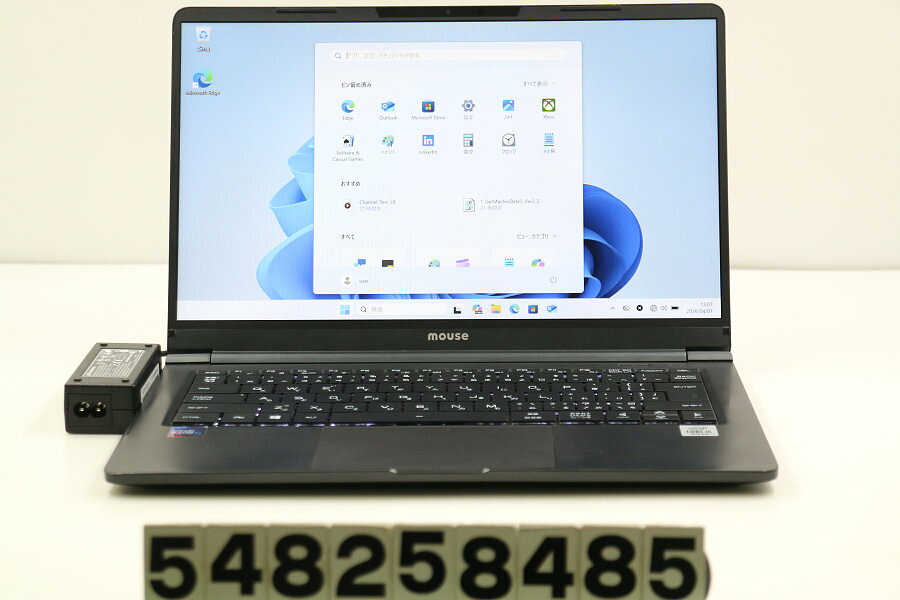 商品情報 No.548258485メーカーmousecomputer商品名 型番・型名X4-i5CMLAB-YTV仕様■基本スペック　・CPU：Core i5 10210U 1.6GHz(4コア8スレッド)　・メモリ：8192MB(8GB×...