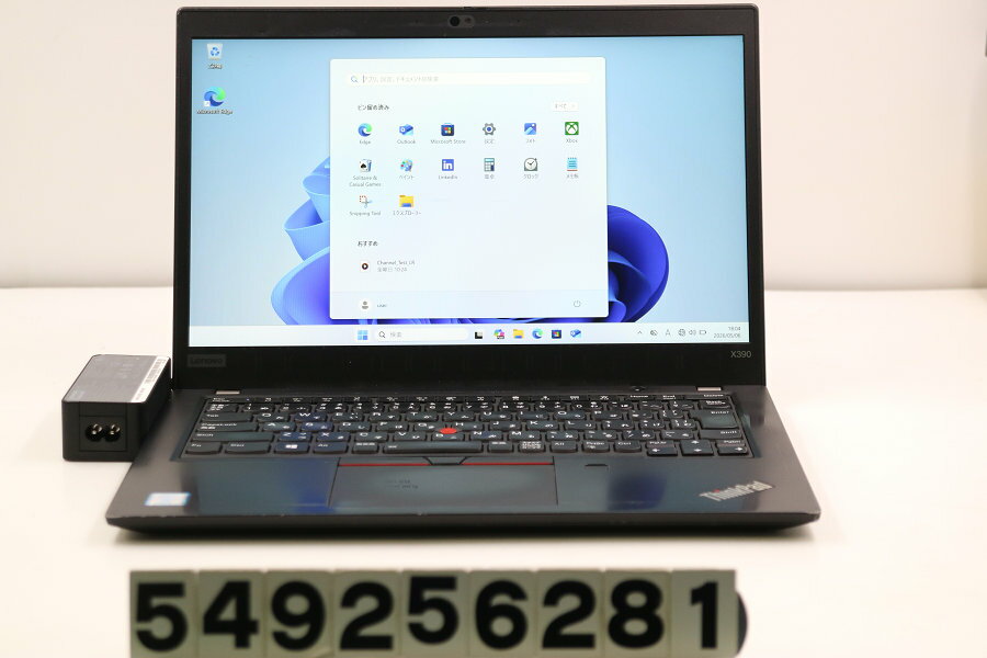 商品情報 No.549256281メーカーLenovo商品名 型番・型名ThinkPad X390※20Q1S10G00仕様■基本スペック　・CPU：Core i7 8665U 1.9GHz(4コア8スレッド)　・メモリ：8192MB(変更...