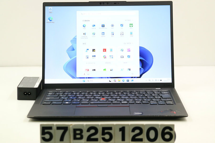 商品情報 No.57B251206メーカーLenovo商品名 型番・型名ThinKPad X1 Carbon 10th Gen※21CCS10400仕様■基本スペック　・CPU：Core i5 1235U 1.3GHz(10コア12スレッド...