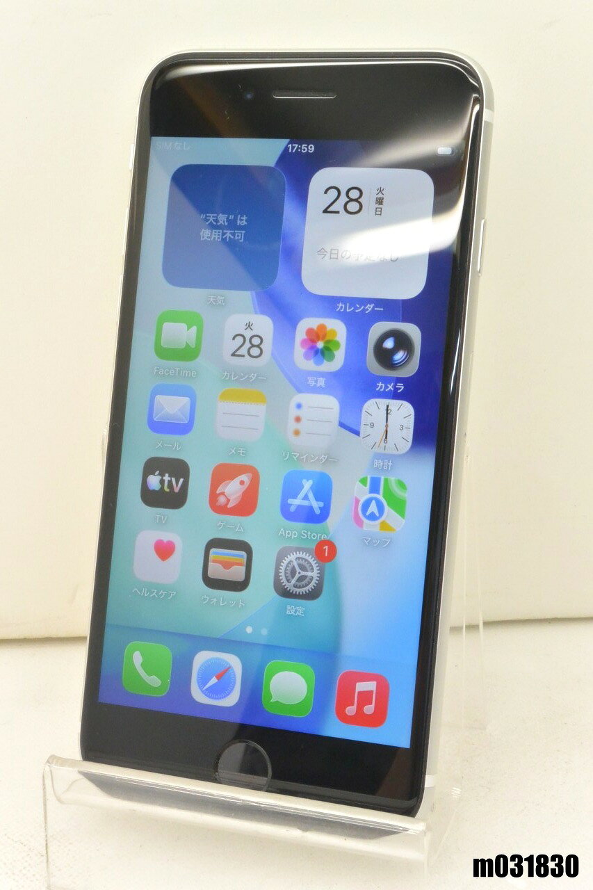 商品情報 No.m031830メーカーSIMフリー docomo SIMロック解除済 Apple商品名 型番・型名iPhoneSE(第2世代)仕様OS：iOS26.5.2 / ストレージ：128GB液晶サイズ：4.7 インチカメラ画素数：1...