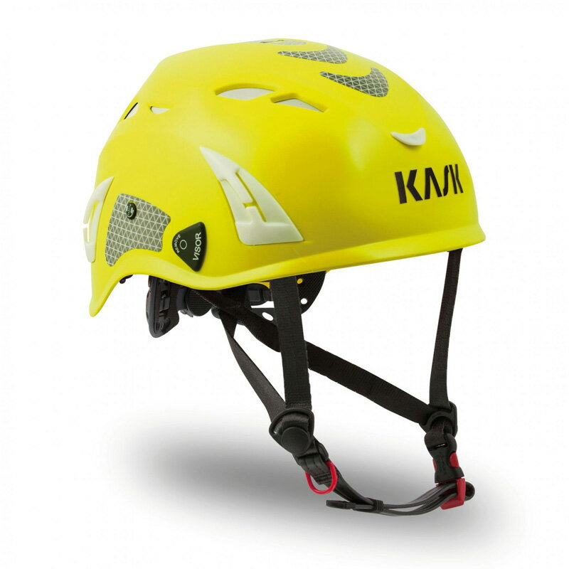 KASK Super Plasma Hi-Viz Helmets Yellow ■特徴 ・高密度ポリスチレン内部シェルは、安全性、優れたフィット感、快適性、耐久性を向上させ、自然な空気の流れのための効率的な冷却と換気を提供するために独自に設...