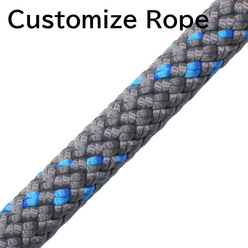 TREEPRO customize rope / SAMSON HyperStatic BLUE Φ11.7mm EYEなし ロープの長さが選べるロープとなります。 こちらのページはカットのみでEYEなしロープとなります。 片側にロープ名と...