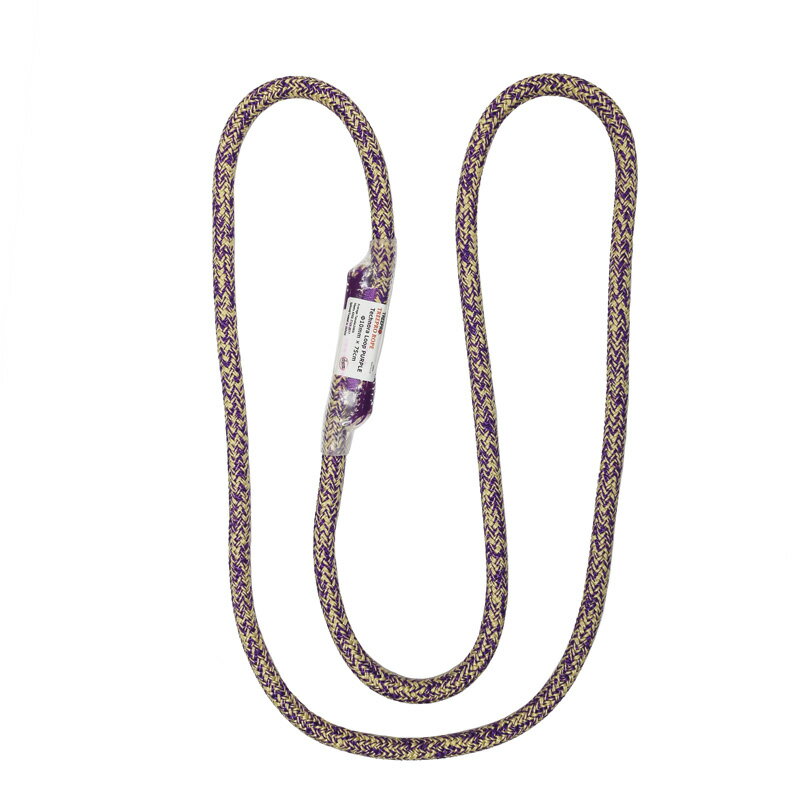 TREEPRO Technora Loop Φ10mm Purple 75cm ■特徴 ポジショニングループ・リギングループ・ヒッチループとしてマルチな使い方ができ、レスキュー等にも使用可能。 この製品に使われているロープは日本の繊維メーカ...