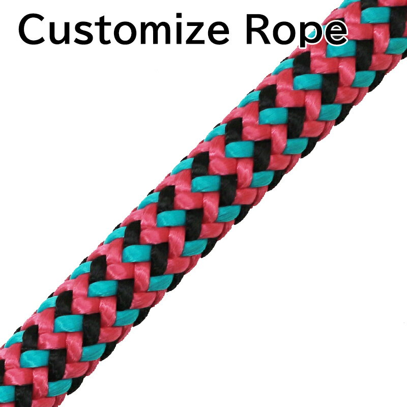 TREEPRO customize rope / violet【SRS・MRS両用】ロープの長さが選べるロープとなります。 こちらのページはカットのみでEYEなしロープとなります。片側にロープ名と長さのシール付きます。 片側・・・シールと熱...