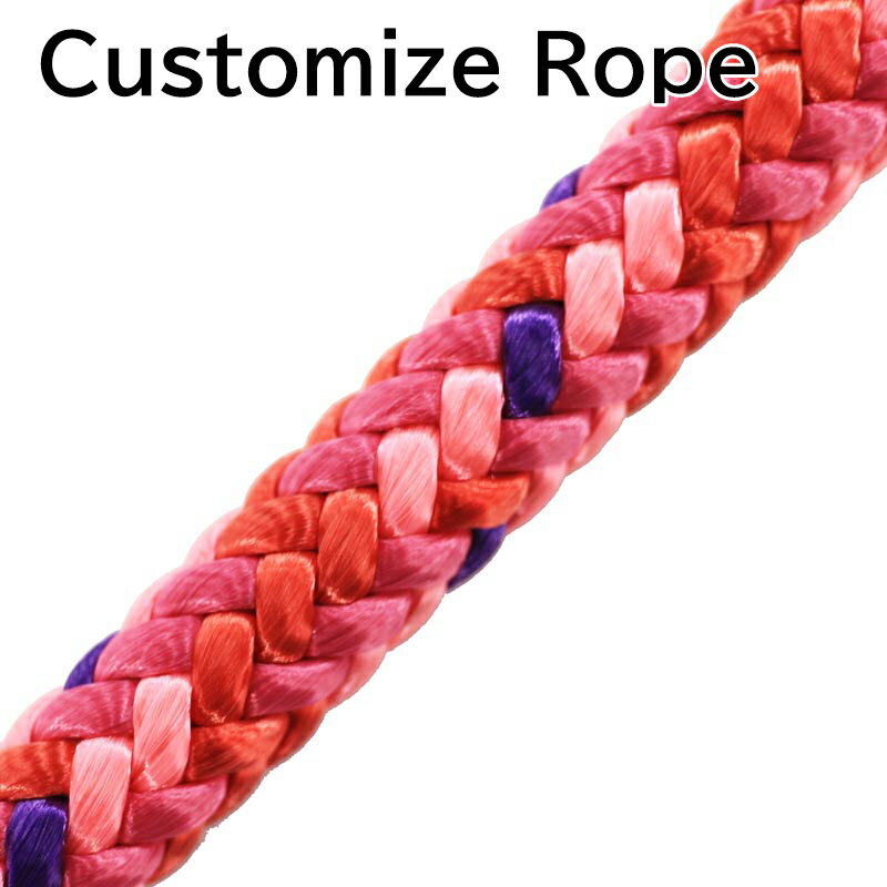 TREEPRO customize rope / ICHIGOロープの長さが選べるロープとなります。 こちらのページはカットのみでEYEなしロープとなります。片側にロープ名と長さのシール付きます。 片側・・・シールと熱収縮チューブでの処理反...