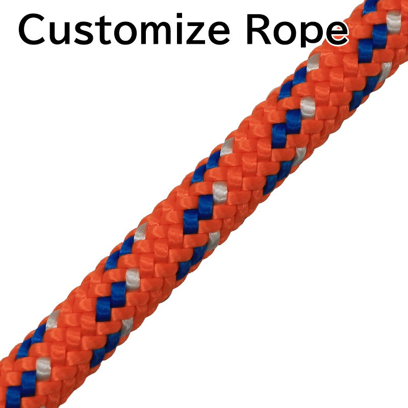 TREEPRO customize rope / SAMSON HYPER CLIMB HOTロープの長さが選べるロープとなります。 こちらのページはカットのみでEYEなしロープとなります。片側にロープ名と長さのシール付きます。 片側・・・...