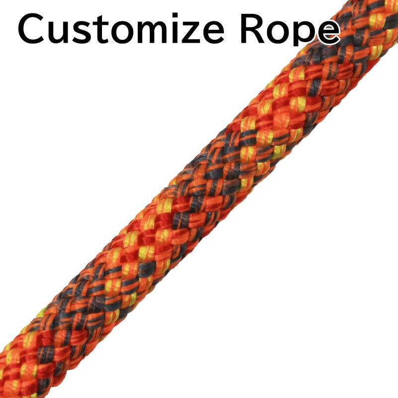 TREEPRO customize rope / SAMSON MERCURY ORANGE Φ11.0mmロープの長さが選べるロープとなります。 こちらのページはカットのみでEYEなしロープとなります。片側にロープ名と長さのシール付きます...